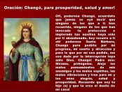 Oración a Chango para el amor y el dominio